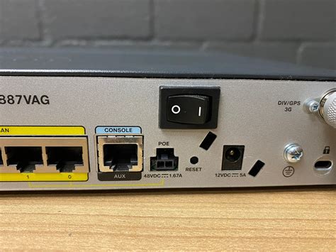 Cisco 800 Series Router 887 Vag Reduced