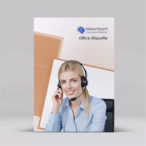 Office Etiquette Courseware Soft Skills Learning Professional Development Courseware