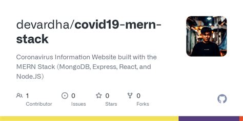 Github Devardha Covid Mern Stack Coronavirus Information Website Built With The Mern Stack