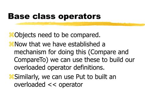 Ppt The Object Class Hierarchy Powerpoint Presentation Free Download