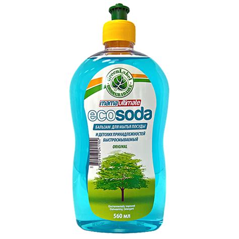Бальзам для мытья посуды Mama Ultimate Быстросмываемый Ecosoda | отзывы