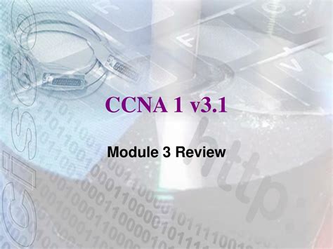 PPT CCNA 1 V3 1 PowerPoint Presentation Free Download ID 156301
