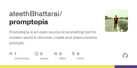 github ateethbhattarai promptopia promptopia is an open source ai