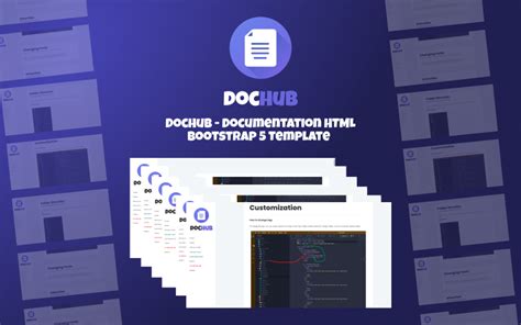 dochub documentation html bootstrap 5 template