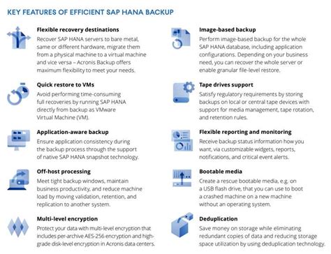 Acronis Extends Secure Backup And Recovery Capabilities Of Backup To Sap Hana Data