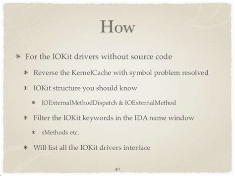 Find Your Own Ios Kernel Bug