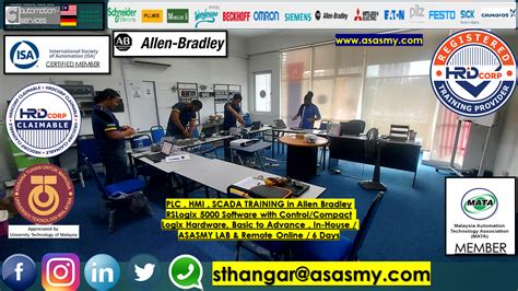PLC HMI SCADA TRAINING In Allen Bradley RSLogix Software With Control Compact Logix