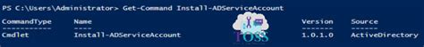 Install Adserviceaccount Powershell Script Toss