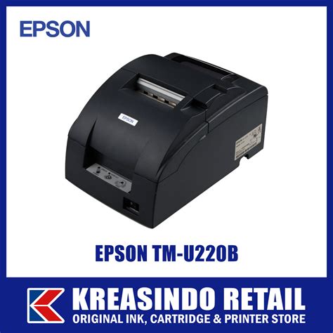 Jual Epson Tm U220b Tmu 220b Tm U220 Usb Receipt Printer Auto Cutter
