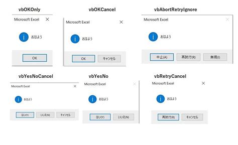 Excelのvbaを使用したメッセージボックスの使い方 Excel仕事術ブログ Excelのvbaを使用したメッセージボックスの使い方 Excel仕事術ブログ