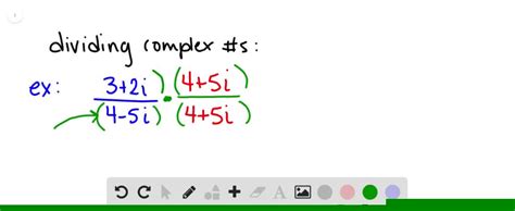 SOLVED How Do We Divide Complex Numbers