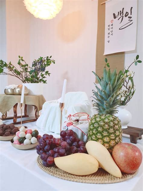 아기 백일떡 종류와 의미 셀프 백일상 차리기 트렌드 네이버 블로그