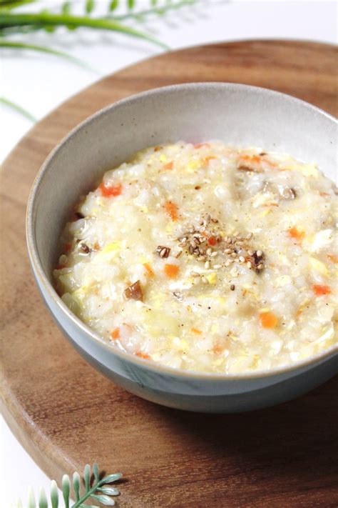 야채죽 끓이는 법 계란야채죽 만들기