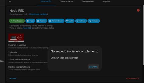 Node Red Error When I Try To Start Node Red Home Assistant Community