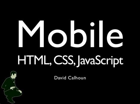 Mobile Html Css And Javascript Css Javascript Html Css