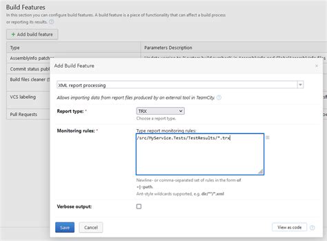C Can Teamcity Pick Up Test Results From Dotnet Test In A Docker Container To Display On The