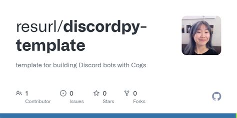 Github Resurldiscordpy Template Template For Building Discord Bots