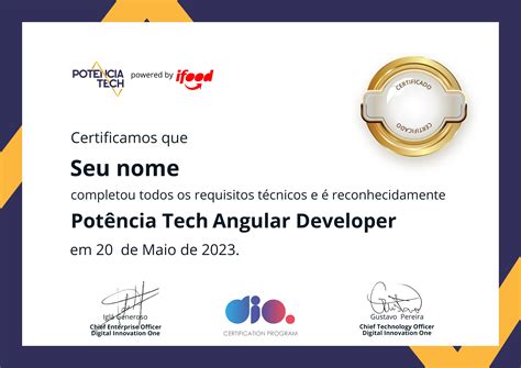 Potência Tech Angular Developer Powered by iFood