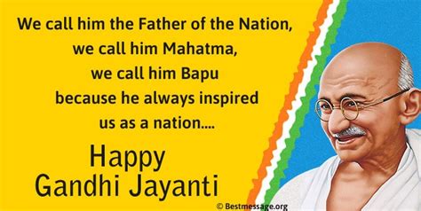 Happy Gandhi Jayanti 2024 Messages Wishes Images Quotes