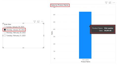 power bi date slicer between a default to today sharepoint