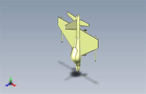 简单的战斗机catia 模型图纸下载 懒石网
