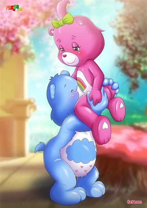 Rule 34 Ass Bbmbbf Bear Blush Care Bears Cheer Bear Closed Eyes Female Fur34 Grumpy Bear Male