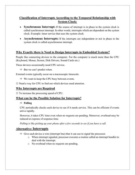 Interrupts In Cpu Pdf