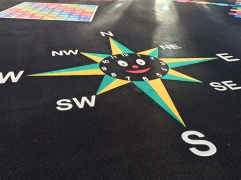 Smiley Face Compass Clock Playquest