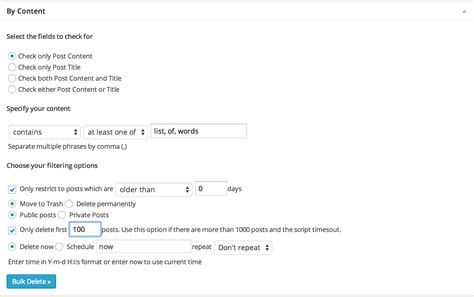 bulk delete posts by content 5 bulk wp