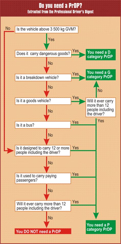 Professional Driving Permit