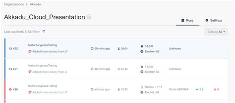 Cypress Dashboard Runs Duration Not Ending · Issue 1891 · Cypress Io
