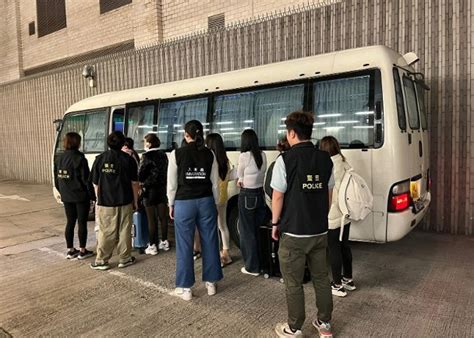 跨部門打擊油尖區黑工及掃黃 拘18人包括內地及印尼女子｜即時新聞｜港澳｜oncc東網