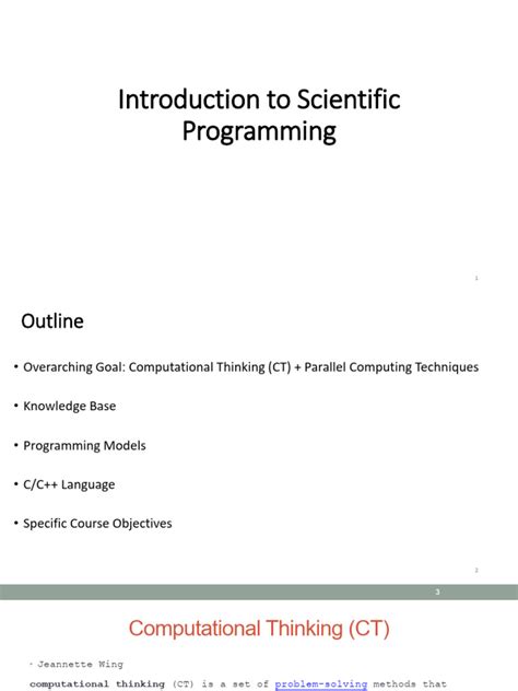 Introduction To Scientific Programming Pdf Parallel Computing C