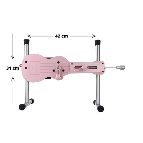 Pro Mini Sex Machine Smart App With Dildo And Remote Pink Hismith