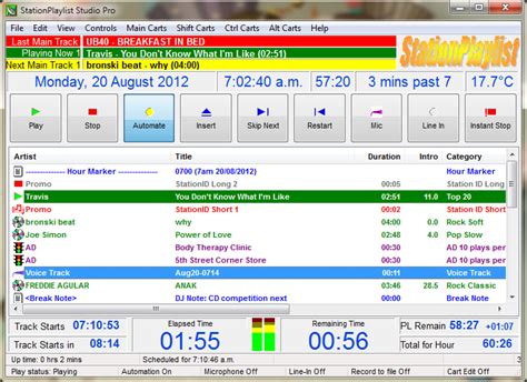 StationPlaylist Studio Radio Automation Playout Software