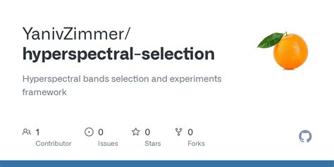 Github Yanivzimmer Hyperspectral Selection Hyperspectral Bands Selection And Experiments