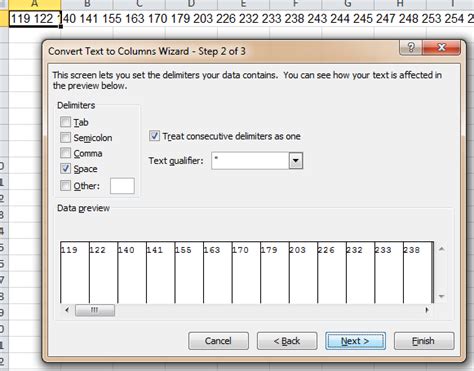How To Split Data Using Space MS Excel Stack Overflow