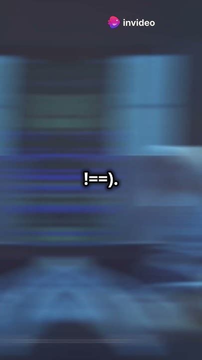 Mastering Js Comparison Operators In 60sec Programming Coderscommunity Coding Youtube