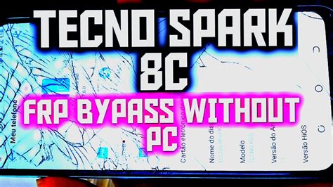 Como Remover Conta Google De Tecno Spark C Youtube