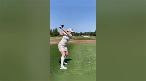 백스윙부터 다운스윙까지 완전 인투인 궤도로 내려오네요🚀🚀🚀 Golfswing 골프스윙 Youtube