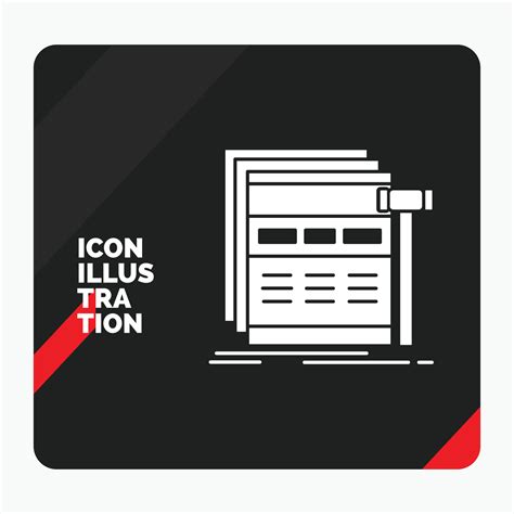 Red And Black Creative Presentation Background For Internet Page Web