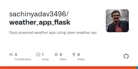 GitHub Sachinyadav Weather App Flask Flask Powered Weather App Using Open Weather Api