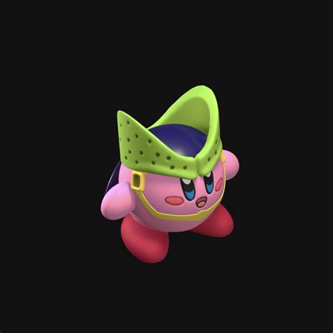Fichier 3d Gratuit Kirby Cell Dragon Ball 🐉・design Pour Imprimante 3d