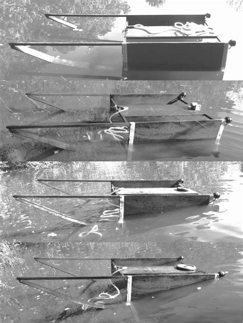 Static Flotation 6 Flat Cat Boat Design Net