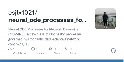github csjtx1021 neural ode processes for network dynamics master