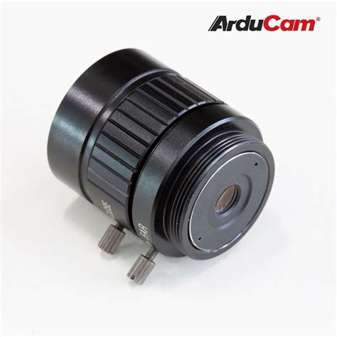 Arducam CS Mount Lens For Raspberry Pi HQ Camera Mm Focal Length With Manual Focus And