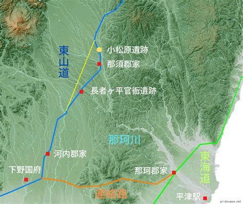 下野国の古代駅路 東山道のルート変更に見える蝦夷征討の影｜日本古道紀行