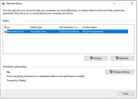 Hard Drive Not Showing Up On Optimize Drives Fixed