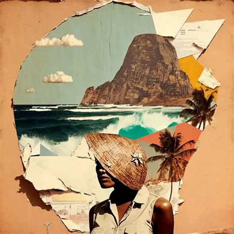 Collage In The Style Of Jesse Treece Midjourney Prompt