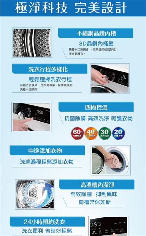 下殺優惠中【sanlux 三洋 】三洋媽媽樂 洗脫烘 Awd 1270md 12公斤變頻滾筒洗衣機 露天市集 全台最大的網路購物市集